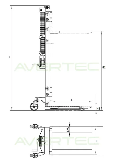 Winch Stacker – 500KG – Fast Power Equipment Sdn Bhd